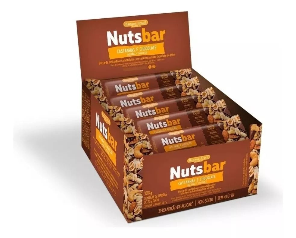 Nutsbar sabor Chocolate – Punto Sano
